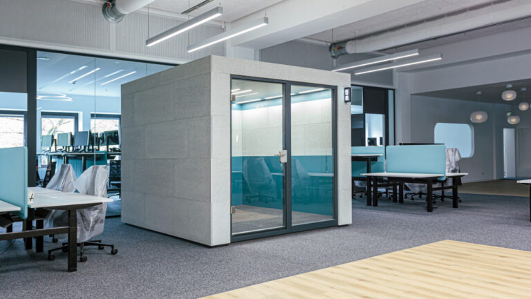 Entdecke unsere Telefonboxen für mehr Ruhe im Büro